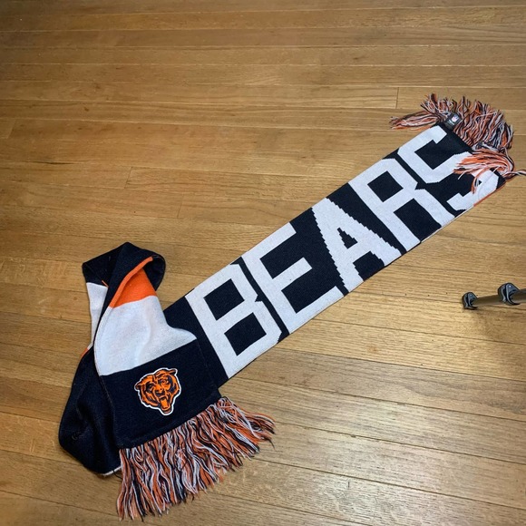 47 | Accessories | Vintage Chicago Bears Stadium Scarf | Poshmark